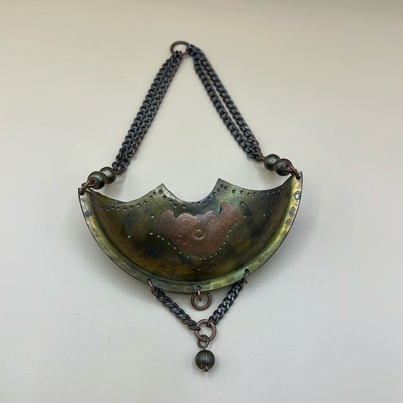 Source Unknown | Accents | Vintage Adorned Metal Begging Bowl With ...